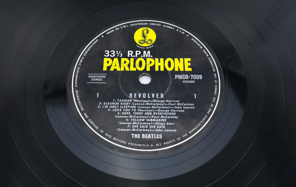 The Beatles Revolver Vinyl LP Parlophone 1966 - Ozzy Collectibles