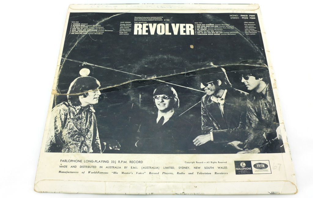 The Beatles Revolver Vinyl LP Parlophone 1966 - Ozzy Collectibles