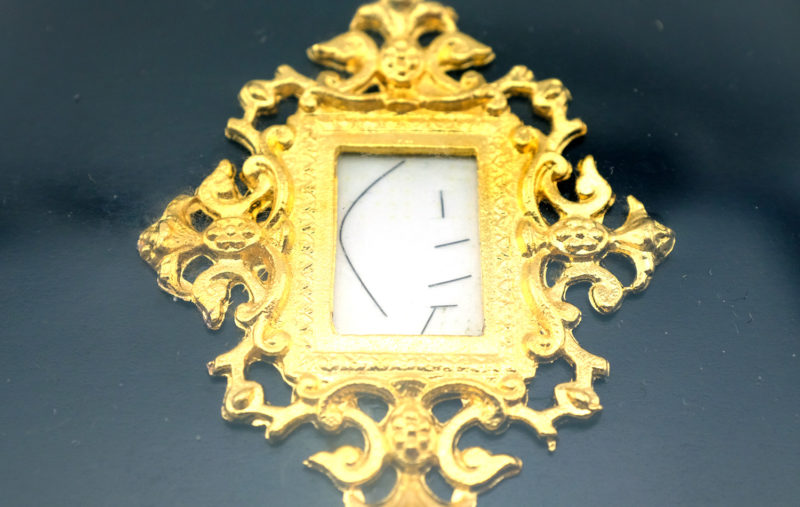 John F. Kennedy Hair Strands w/ Locket COA - Ozzy Collectibles