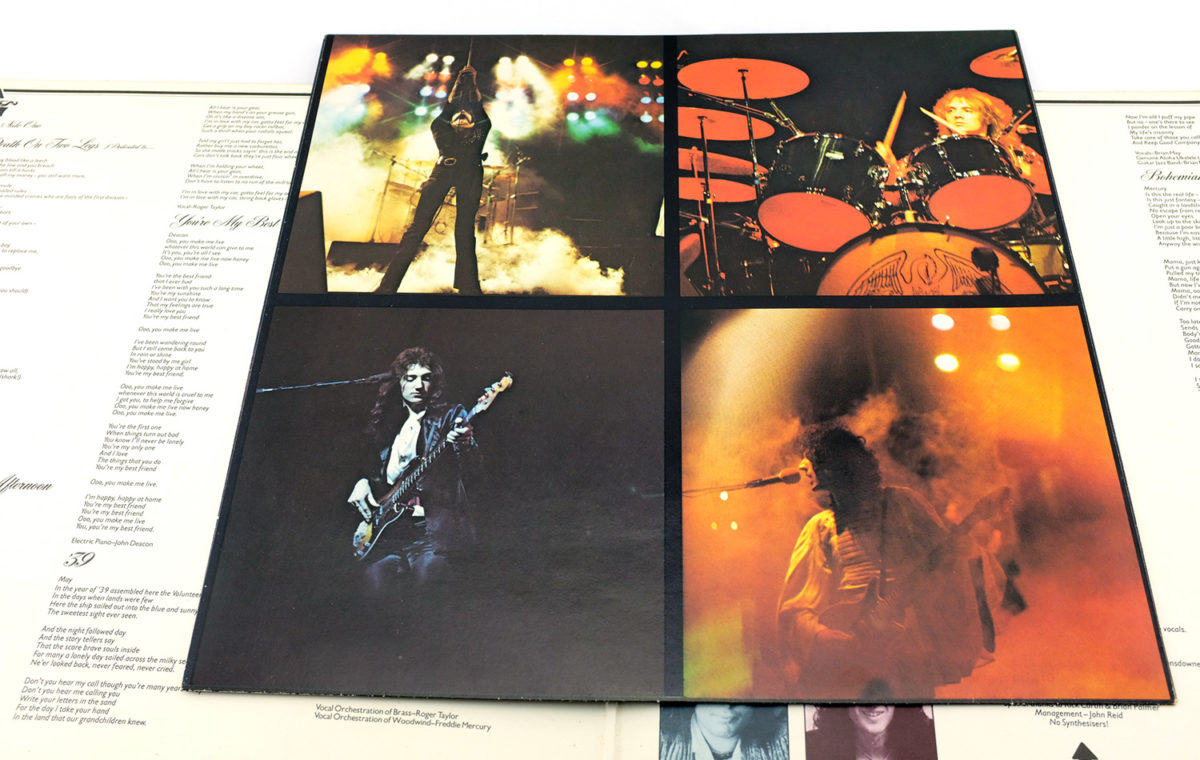 Queen A Night At The Opera 1975 LP Aussie 1st Pressing - Ozzy Collectibles