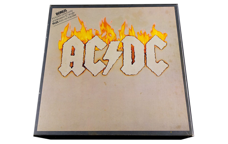 AC/DC Vol. 1 Box Set 7 x LP Records 1980 Black Label Pressing - Ozzy ...