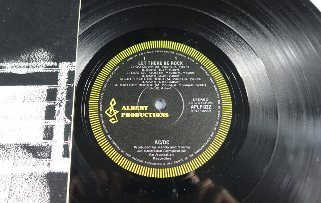 AC/DC Vol. 1 Box Set 7 x LP Records 1980 Black Label Pressing - Ozzy ...