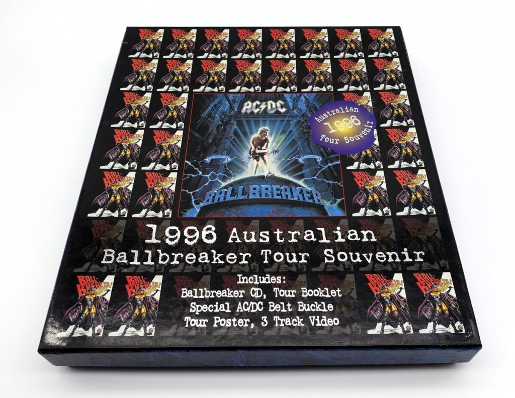 AC/DC Ballbreaker Australian 1996 Tour Souvenir Limited Edition Box Set ...