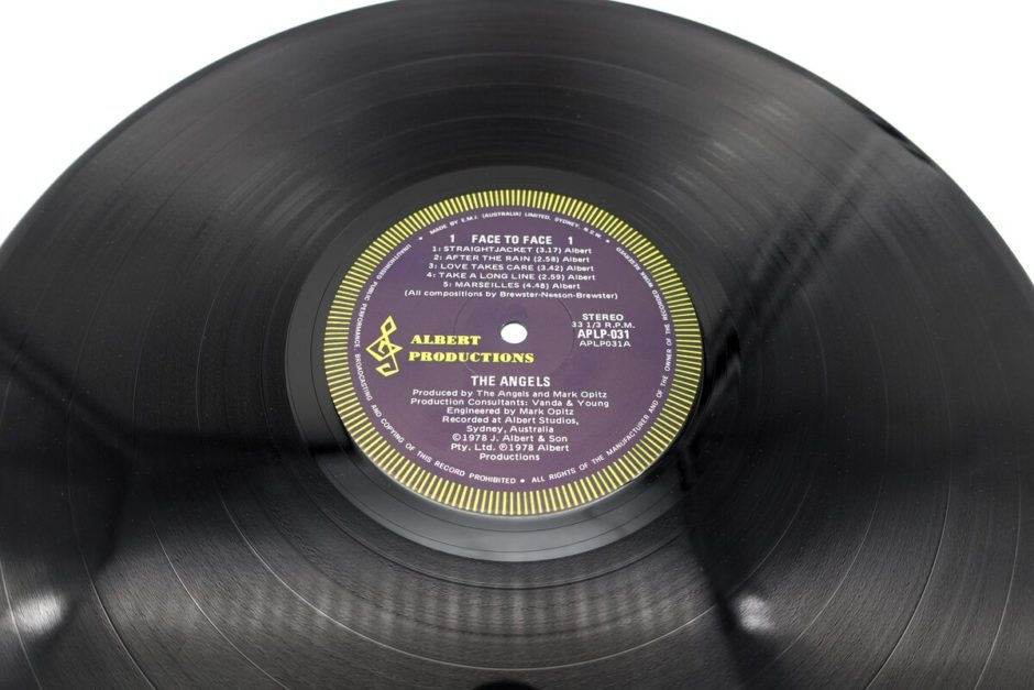 The Angles Face To Face Vinyl LP Record OZ 1978 1st Press - Ozzy ...