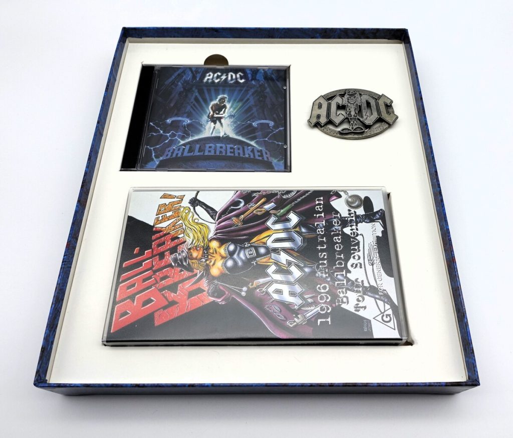 AC/DC Ballbreaker Australian 1996 Tour Souvenir Limited Edition Box Set ...